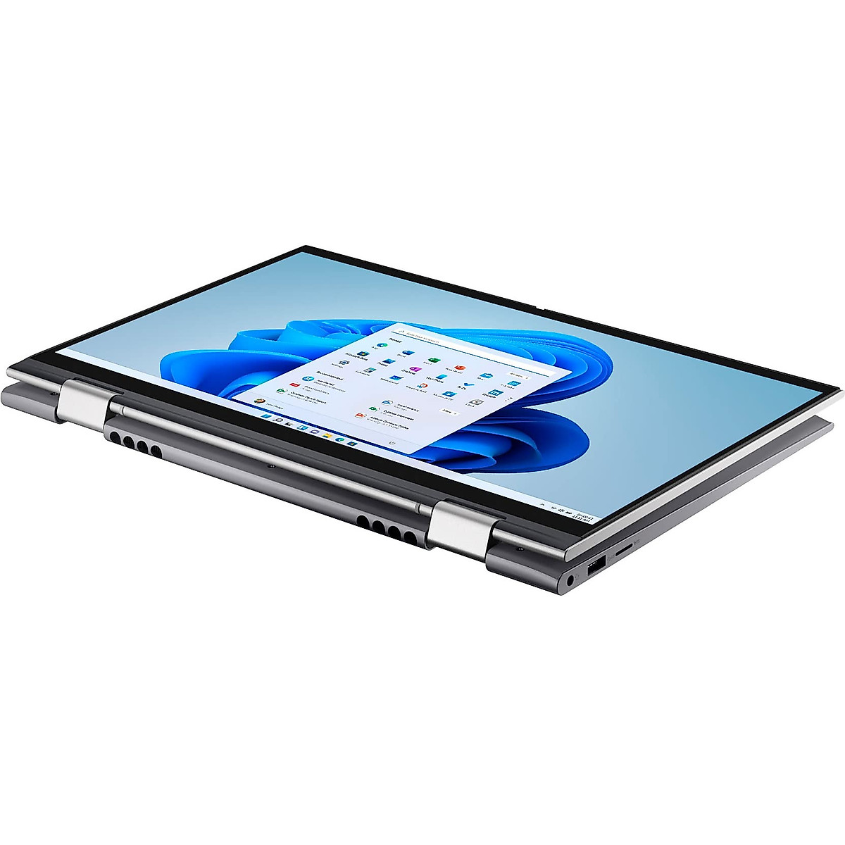 Dell Inspiron 5410 Home & Business 2-in-1 Laptop (Intel i5-1155G7 4-Core, 8GB RAM, 512GB SSD, Intel Iris Xe, 14.0" 60Hz Touch Full HD (1920x1080), Fingerprint, WiFi, Win 11 Home) (Renewed)