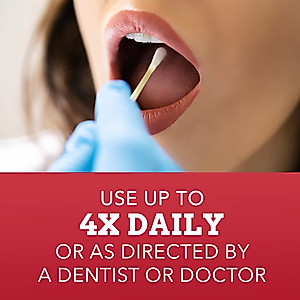 Orajel 2X Medicated Toothache & Mouth Sores Liquid, 0.45 Fl Oz