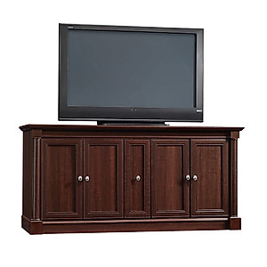 Sauder Palladia Credenza, For TV's up to 70", Select Cherry finish