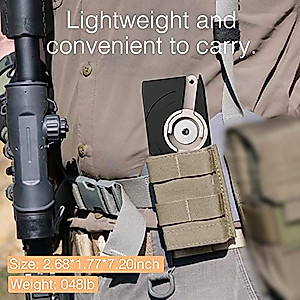 Ludex 1600 Large Capacity Airsoft Speed Loader for 6mm BBS, M4/M16 Hand Crank Airsoft Magazines Speed Loader Fast Quick BB Gun Loader-Black