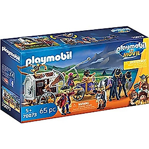 Playmobil The Movie Charlie with Prison Wagon, Multicolor, Model:70073