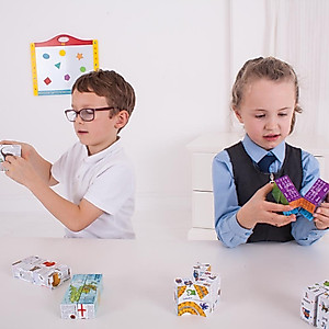 ZooBooKoo Factual Dinosaur - T-Rex & Friends Cube Book