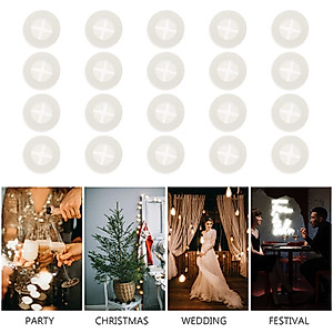 SHERCHPRY 20Pcs Silicone Straw Hole Plugs, Straw Hole Plugs, Lid Straw Plugs, Lids Airlock Grommet for Lids Straws Silicone Straws