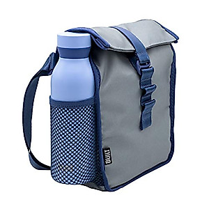 BUILT Crosstown Stain Resistant Insulated Lunch Bag with Adjustable Shoulder Strap Citadel 5269922
