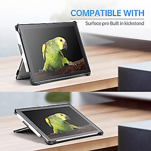 Surface pro 7 Case, Microsoft Surface Pro Cover, Shockproof Protective Skin Covers Sleeve for Surface Pro 7 Plus/Surface Pro 7 / Surface Pro 6 / Surface Pro 5 / Surface Pro 4 with Pencil Holder
