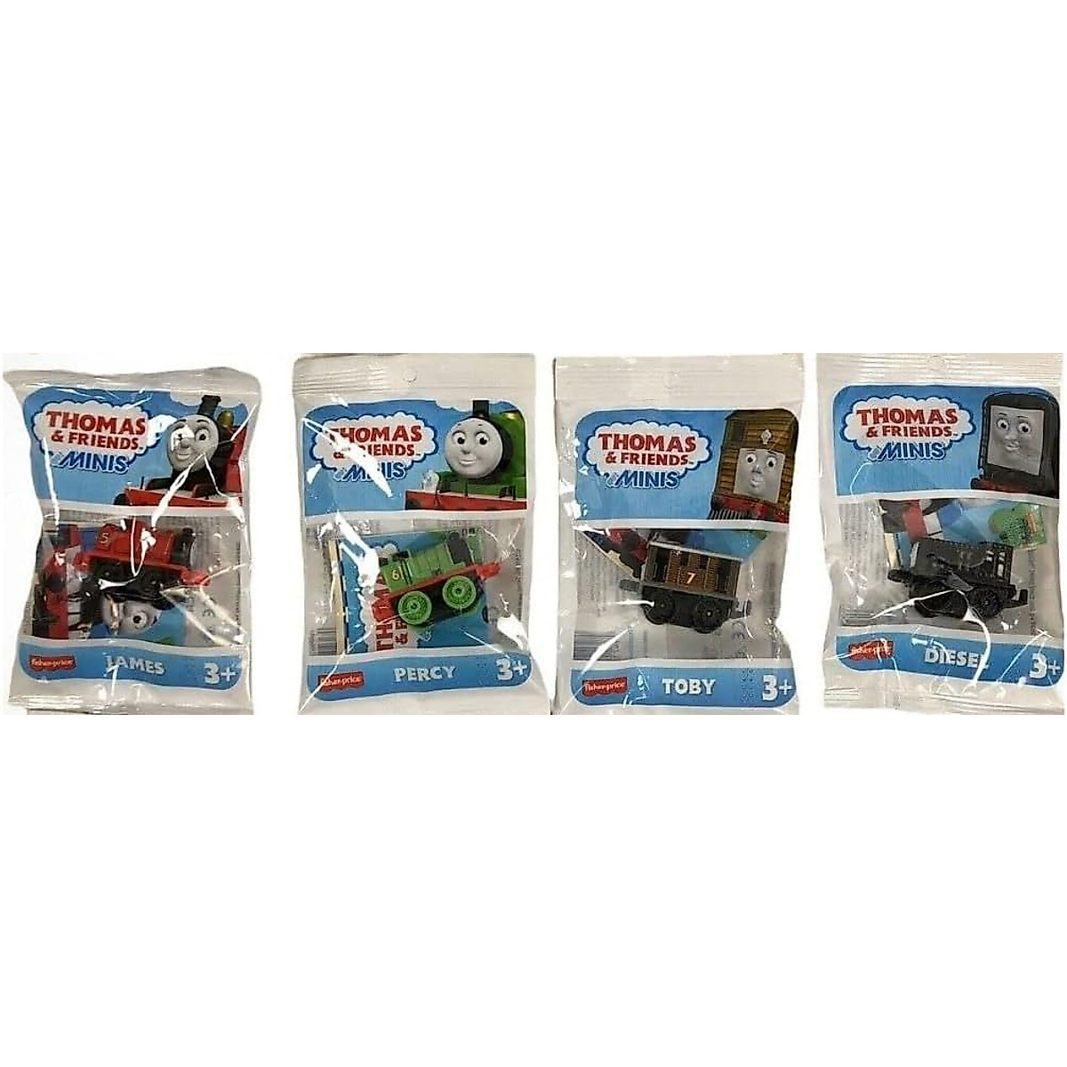 Bundle of 12 Thomas & Friends Minis 2022 Complete Set of 12 Train Engines with Thomas Percy and More from HHH96-999A Release