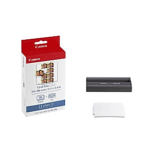 Canon SELPHY KC18IL Color Ink Cassette, 54 x 86 mm Label Set (18Sheets)