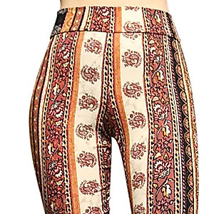 Pant Big and Tight-Fitting Bell-Bottom Summer Retro Hip Spring Women Womens Pants Color Casual Tie Waist Yoga Pants Orange