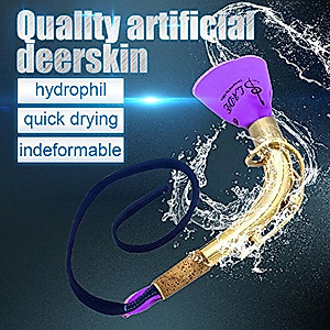 VBESTLIFE Sax Instrument Cleaner, Saxophone Pull Through Swab Instrument Cleaner Cloth for Flute Oboe Clarinet Saxophone