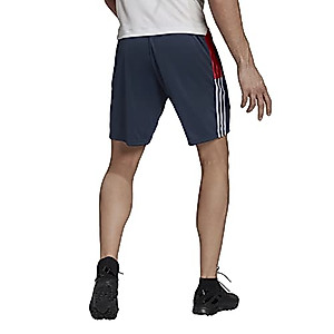adidas Mens Tiro Short Crew Navy/Vivid Red X-Large