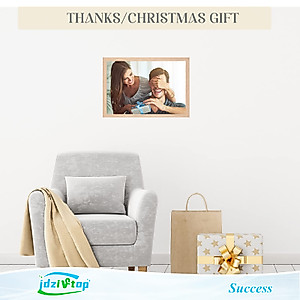 16x24 Frame Natural Woodgrain, 24x16 Picture Frame Beige, Rustic 40x60cm Poster Frame, Large 16 by 24 Gallery Family Concert Portrait Photo Frame Anniversary/Birthday/Wedding/Thank you/Christmas Gift