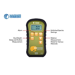 Wagner Meters Orion® 930 Pinless Wood Moisture Meter (with Backlight)