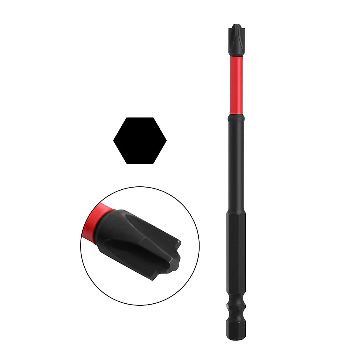 Lerpwige 6Pcs FPH2 Special Cross Bit for Screwdriver Torque Electrical Tools for Electricians Circuit Breakers Hand Tools FPH2 Size Magnetic Screwdriver Set
