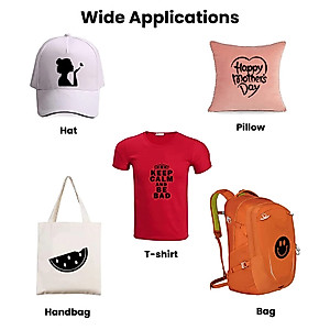 Heat Transfer Printing Multi-Color Lettering Film Clothing Ironing Painting Film PU Soft Powder Puff Heat Transfer Printing Vinyl, Puff HTV 12 Sheets