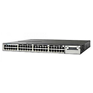 Cisco WS-C3850-48P-S Catalyst 3850 48-Port PoE+ Layer 3 Managed Switch (Renewed)