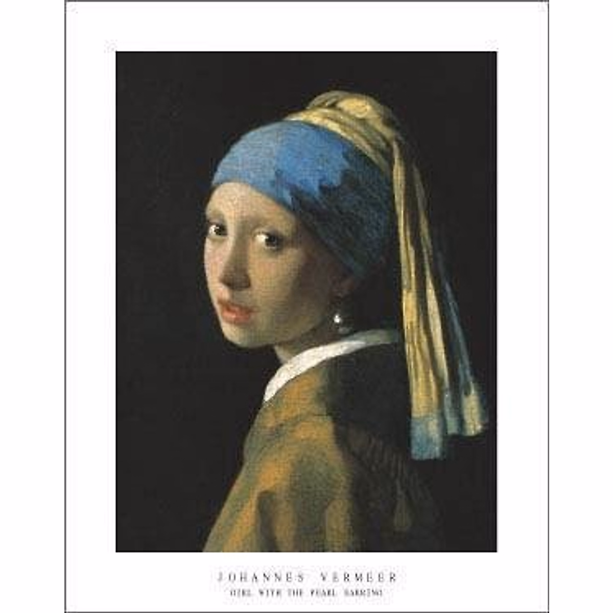Johannes Vermeer - Girl With A Pearl Earring, C.1665 Art Print 22 x 28