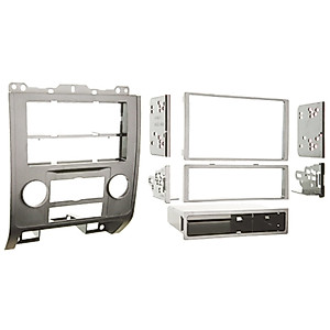 Metra 99-5814S Single or Double DIN Installation Dash Kit for 2008-up Ford Escape, Mercury Mariner, and Mazda Tribute (Silver)