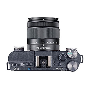 Pentax PENTAX Q-S1 02 Zoom Kit (Gunmetal) 12.4MP Mirrorless Digital Camera with 3-Inch LCD (Gunmetal)
