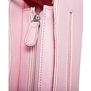 Small Double Handle Hobo Pink Women Handbag By Handbags For All