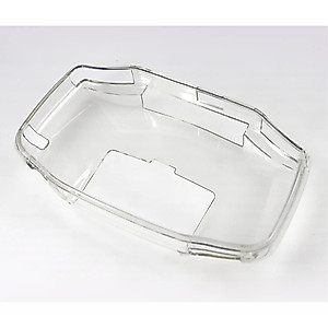 TPU Clear Transparent Protective Case Shell for GBA for Game Boy Advance Console Cover (White)