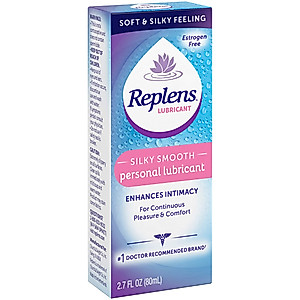 Replens Silky Smooth Personal Lubricant 2.7 fl oz bottle
