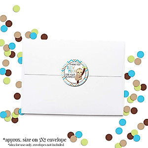 Funny Thank You Slow Much Sloth Thank You Customer Appreciation Sticker Labels for Small Businesses, 60 1.5" Circle Stickers by AmandaCreation, Great for Envelopes, Postcards, Direct Mail, & More!