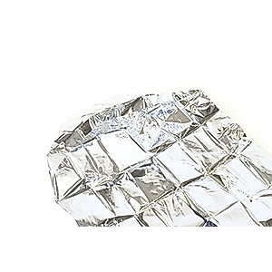 Primacare CS-6835 Sterile Foil Baby Bunting Blanket for Newborns and Infant, Disposable Emergency Heat Saving, 30" x 17"