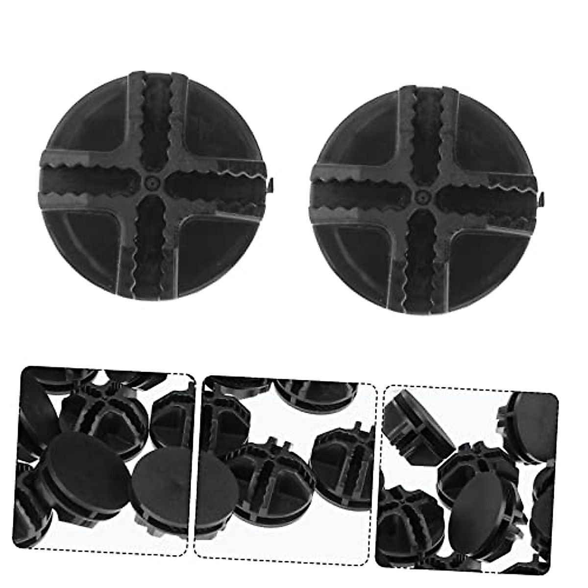 NOLITOY 20 Pcs Cupboard Shelf Wire Connector White Shelving Plastic Connectors for Wire Storage Cubes Modular Closet Storage Modular Closet Organizer Connectors Storage Rack Sleeve Button