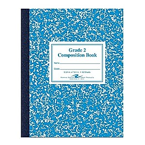 Roaring Spring Grade 2 Ruled Flex Cover Marble Comp Book 9 3/4'' x 7 3/4'', Sold per Book (77921)
