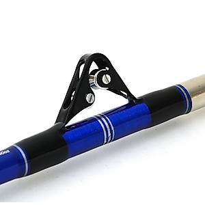 Santiam Fishing Rods Travel Rod 2 Piece 5'6" 60-80lb (60-130lb Braid) Halibut/Tuna/Saltwater Rod
