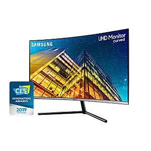 Samsung U32R590 32-Inch Curved 4K UHD Monitor (LU32R590CWNXZA) (Renewed)