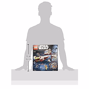 LEGO 6175769 Star Wars Jedi Starfighter with Hyperdrive 75191 Building Kit for 9 - 14 years (825 Pieces)