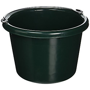 FORTEX INDUSTRIES 380568 Utility Pail Dark Green, 8 Quart