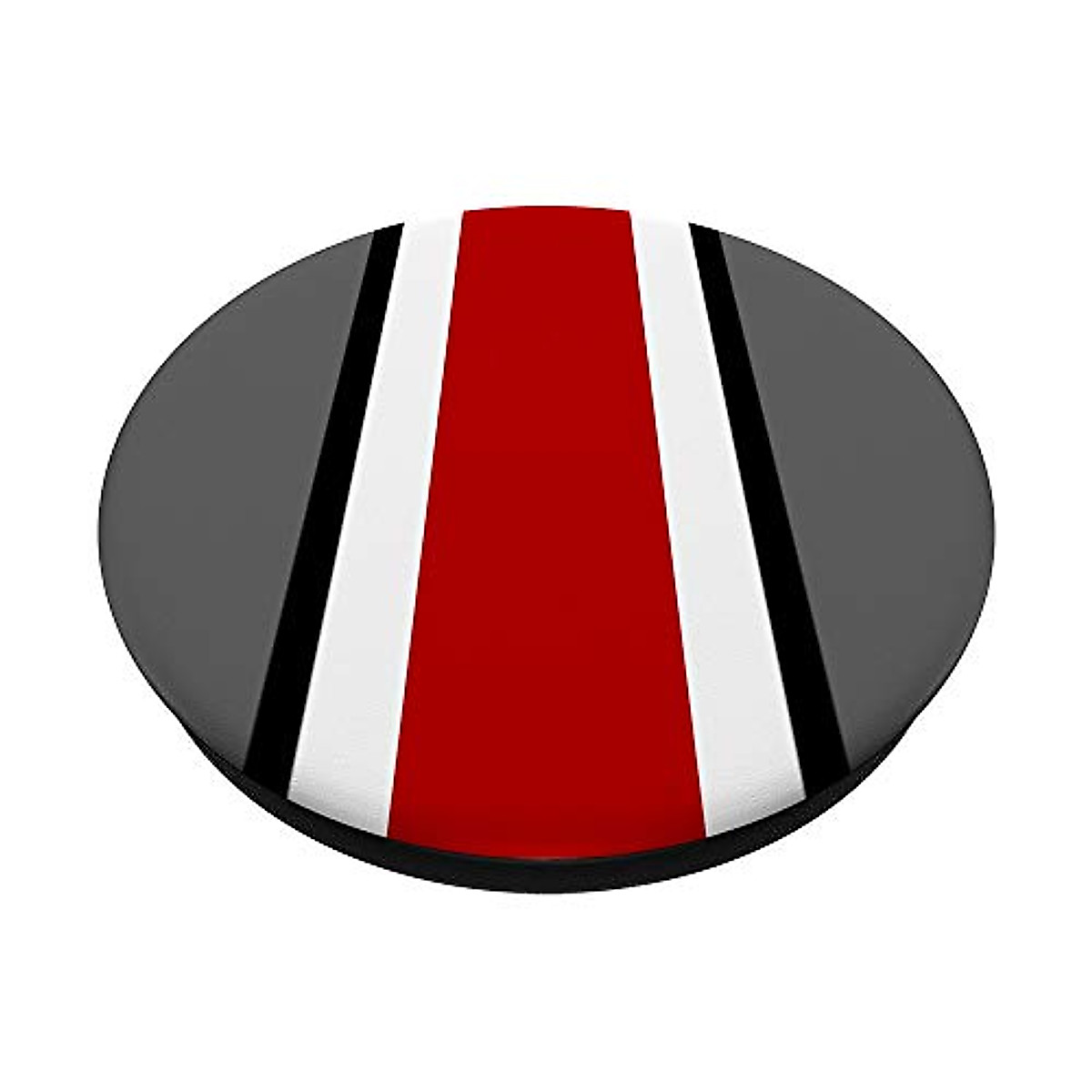 Ohio, Home State Pride, Red and Gray Striped PopSockets PopGrip: Swappable Grip for Phones & Tablets