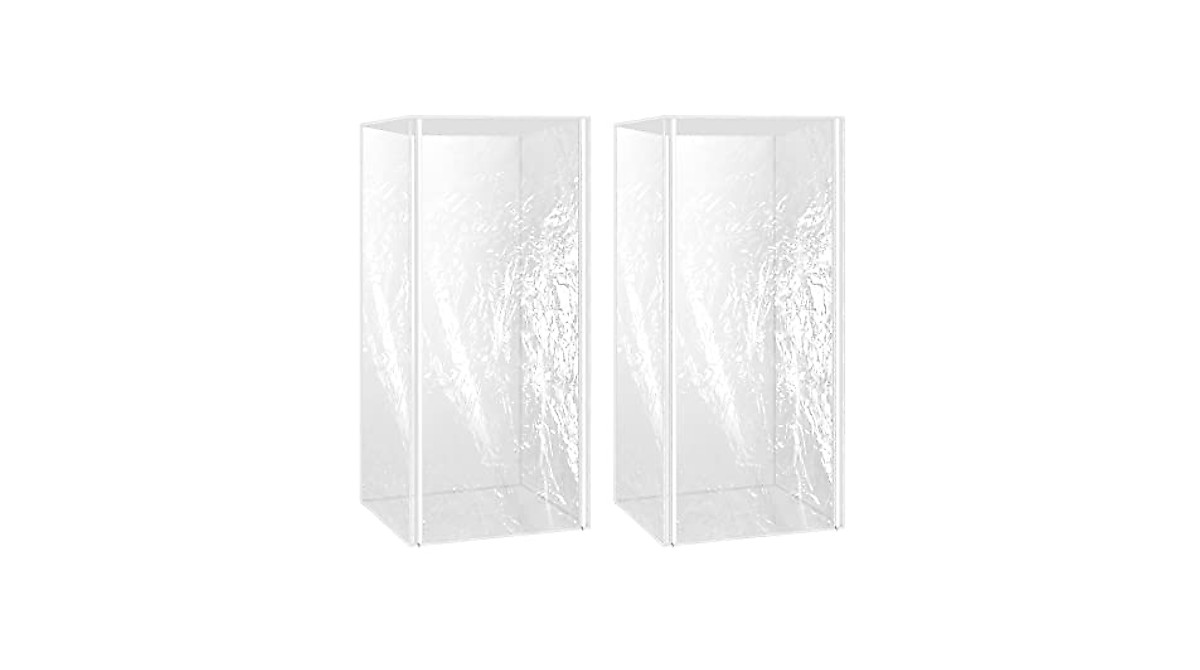 QWORK Clear Bun Pan Rack Cover - 20-Tier Food Storage Solution