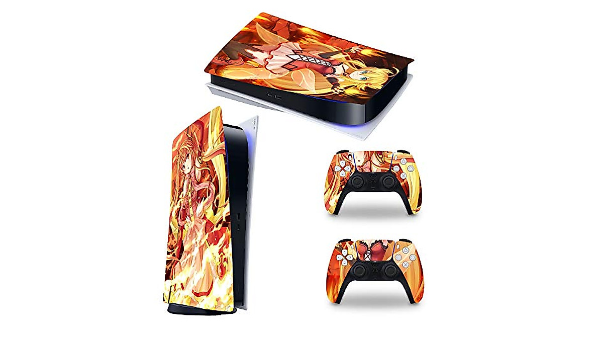 Anime Girl PS5 Skin: Cool & Unique Console Set