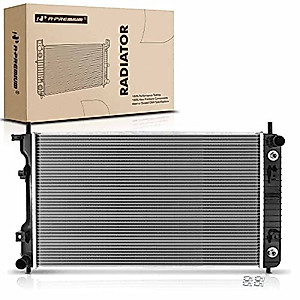 A-Premium Engine Coolant Radiator Assembly w/Transmission Oil Cooler Compatible with Chevrolet Equinox 08-17 & GMC Terrain 10-17 & Pontiac & Suzuki, 2.4L 3.0L 3.6L, Auto Trans, Replace# 19130404