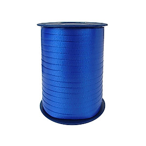 Morex Poly Crimped Curling Ribbon, 3/16-Inch by 500-Yard, Royal Blue (253/5-614)