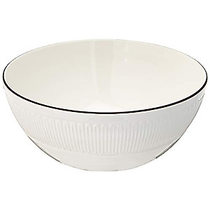 Kate Spade New York York Avenue Soup Bowl, 0.65 LB, White
