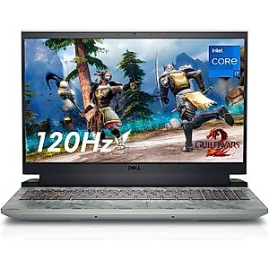 Dell Newest G15 15.6" 120Hz FHD Gaming Laptop, Intel i7-12700H 14-Core, NVIDIA RTX 3060, 64GB DDR5 2TB SSD, WiFi 6, Thunderbolt4, HDMI2.1, RJ45, Spector Green, Backlit Keyboard, Win11 Pro