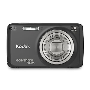 Kodak EasyShare Touch M577 14 MP Digital Camera with 5x Optical Zoom and 3-Inch LCD Touchscreen - Black
