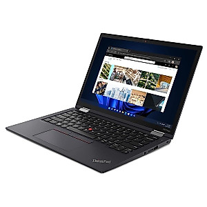 Lenovo ThinkPad X13 Yoga Gen 3 21AW002NUS 13.3" Touchscreen Convertible 2 in 1 Notebook - WUXGA - 1920 x 1200 - Intel Core i7 12th Gen i7-1255U Deca-core (10 Core) - 16 GB Total RAM - 16 GB On-Board