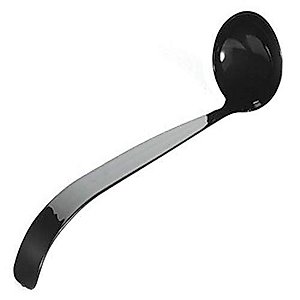 Fineline Settings Platter Pleasers Black 2 Oz. Ladle 48 Pieces
