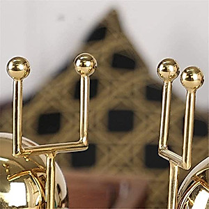 Bookend Supports HeavyDuty ， Bookends 1 Pair of Heavy-Duty Stainless Steel Art Desktop Design Decorative bookends for Home Office