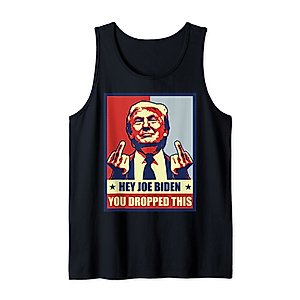 Pro Donald Trump 2024 Republican Conservative Anti Joe Biden Tank Top