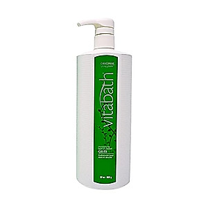 Vitabath Original Spring Green Moisturizing Bath & Shower Gel Wash Intoxicating Botanical Skin Rejuvenation, Hydrating Dry Skincare, Body Cleanser & Foaming Gelee - 32 oz