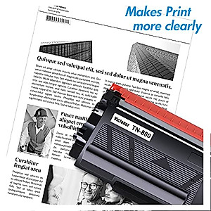 TN-880 TN880 Super High Yield Toner Cartridge 2-Pack Compatible Replacement for Brother TN880 TN 880 for Brother HL-L6200DW L6200DWT L6400DW L6400DWT MFC-L6700DW L6800DW L6900DW Printer