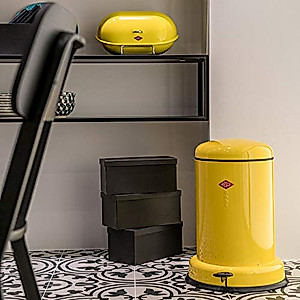 WESCO BASEBOY 134331-51 Pedal-Type Trash Can, Mint, Size: Diameter 14.3 x Height 21.1 inches (36.2 x 53.5 cm), Pedal Bin, 3.9 gal (15 L)