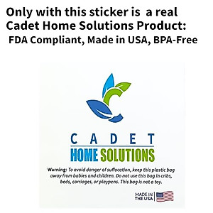 Cadet Home Solutions USA-Made Refillable Bottles (Plastic Screw-Top 3pack 4oz)