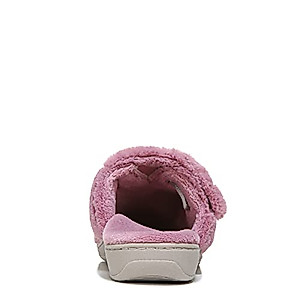 Vionic Adjustable Slipper With Orthotic Arch Support - Dusky Orchid - 7 Medium